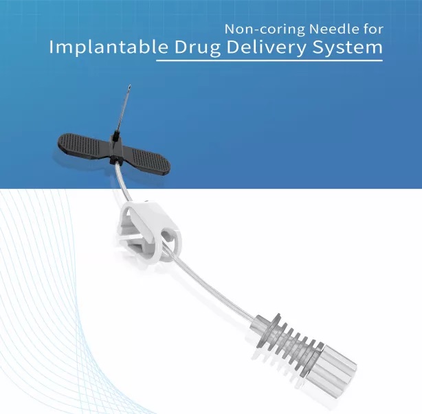 Medical Disposable Safety Huber Needle - Buy Central Venous Catheter ...