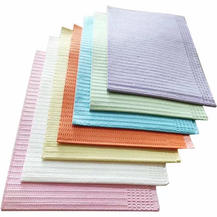 3-PLY Dental Bibs 2 Paper (16g) 1 PE Film(11g) - Buy Dental Bibs, 3-PLY ...